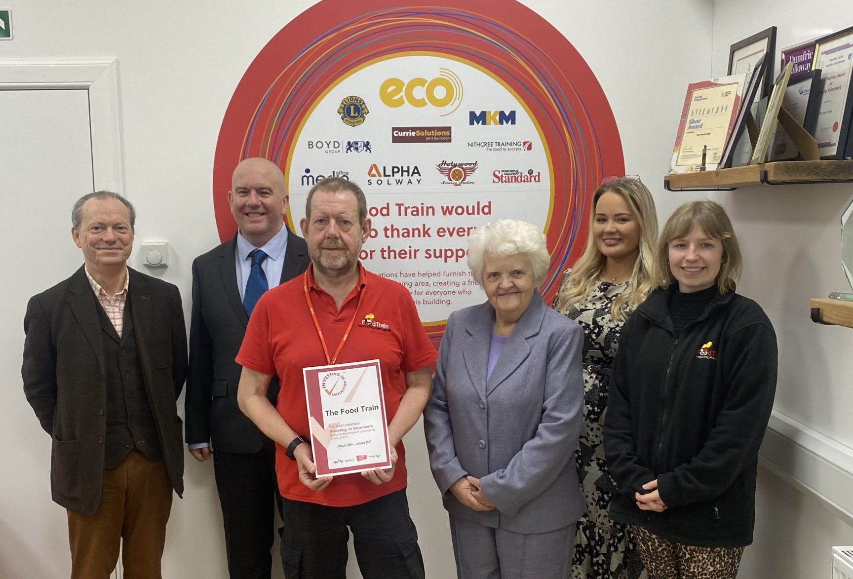 Award celebrates the value of volunteers at Food Train