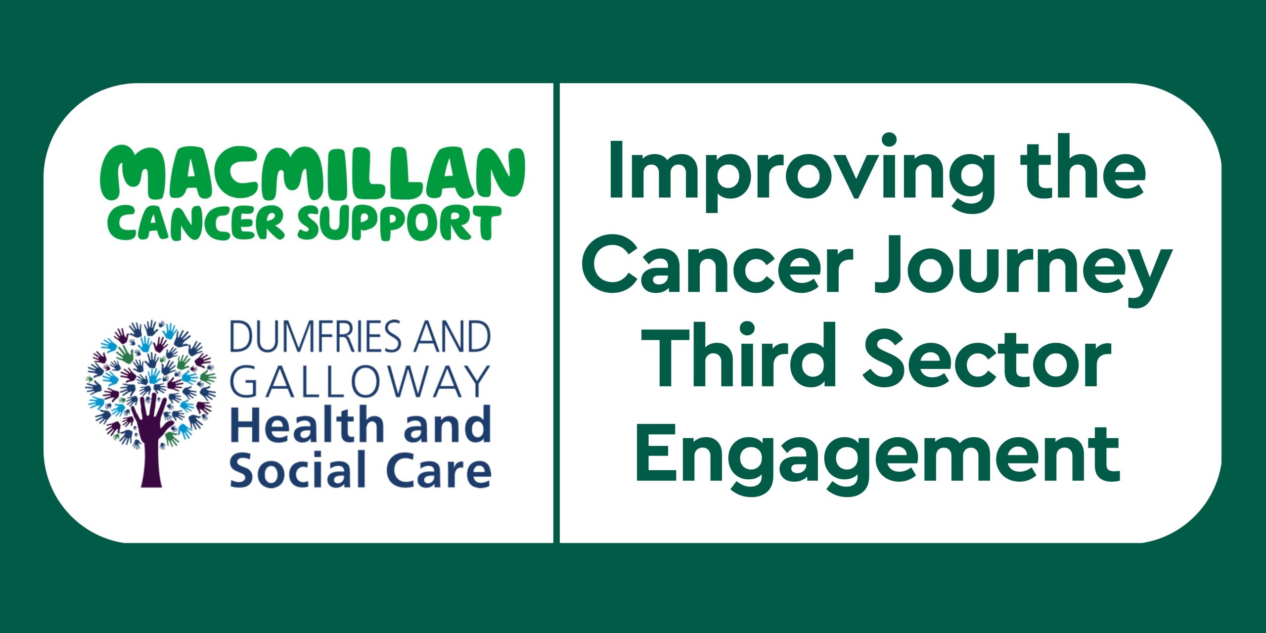 Third sector to input into new service to improve cancer journey in region